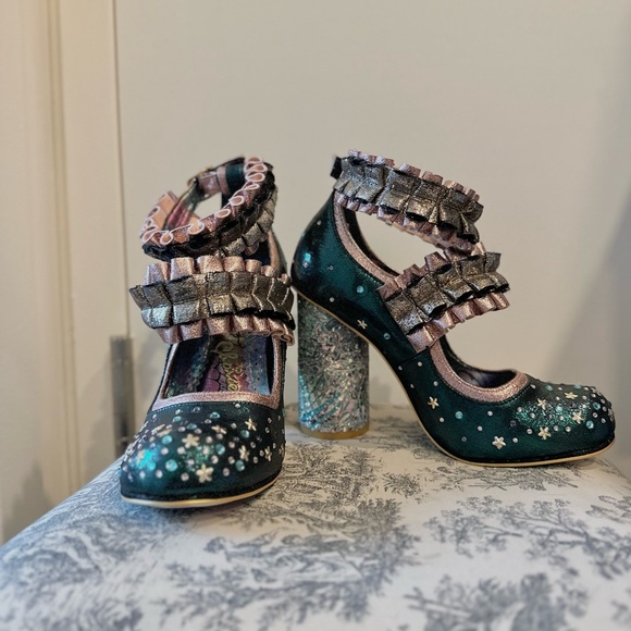 Irregular Choice | Shoes | Irregular Choice Ruffle Rhinestone ...
